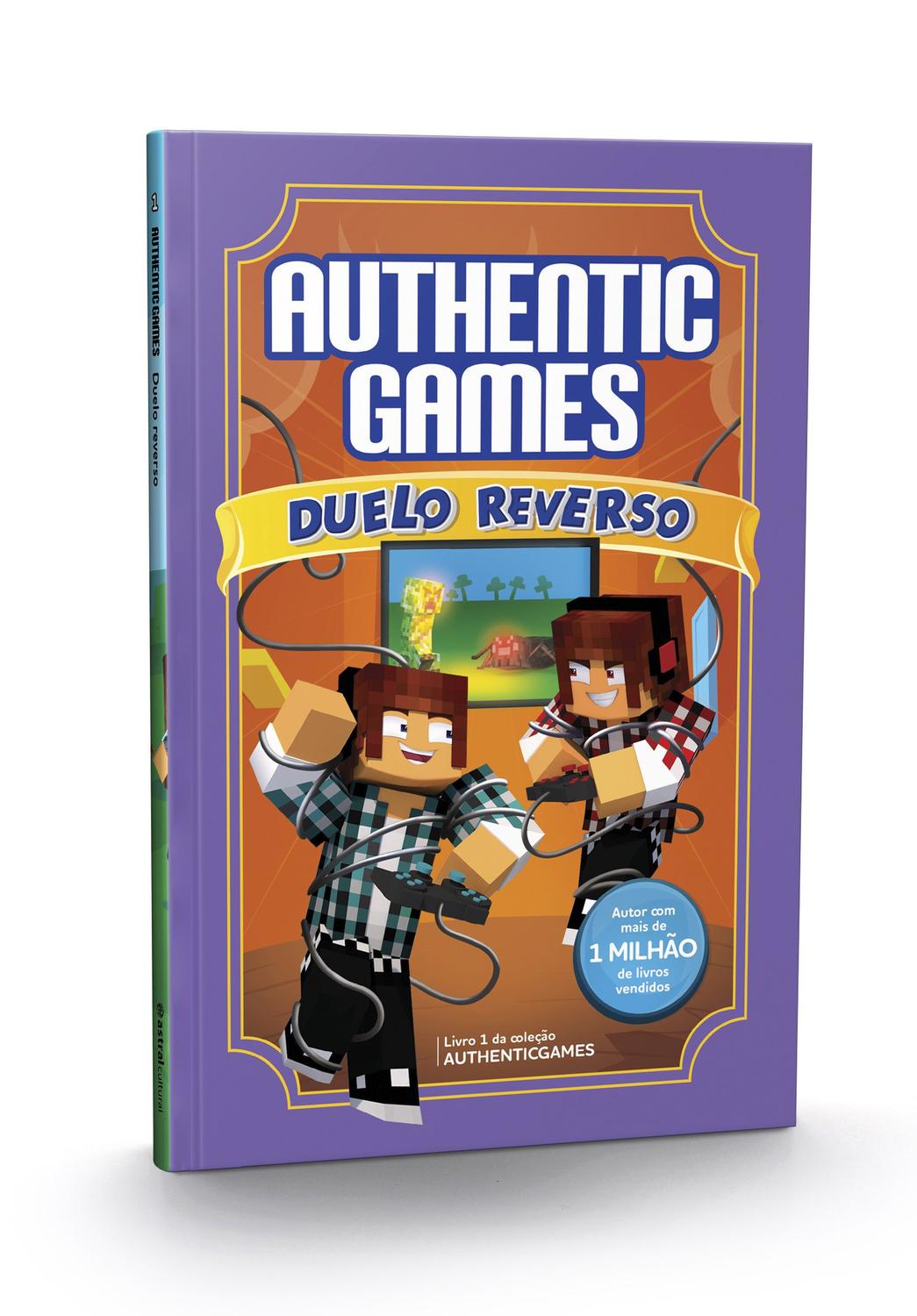 Livro - Authenticgames: Duelo reverso Vol 01