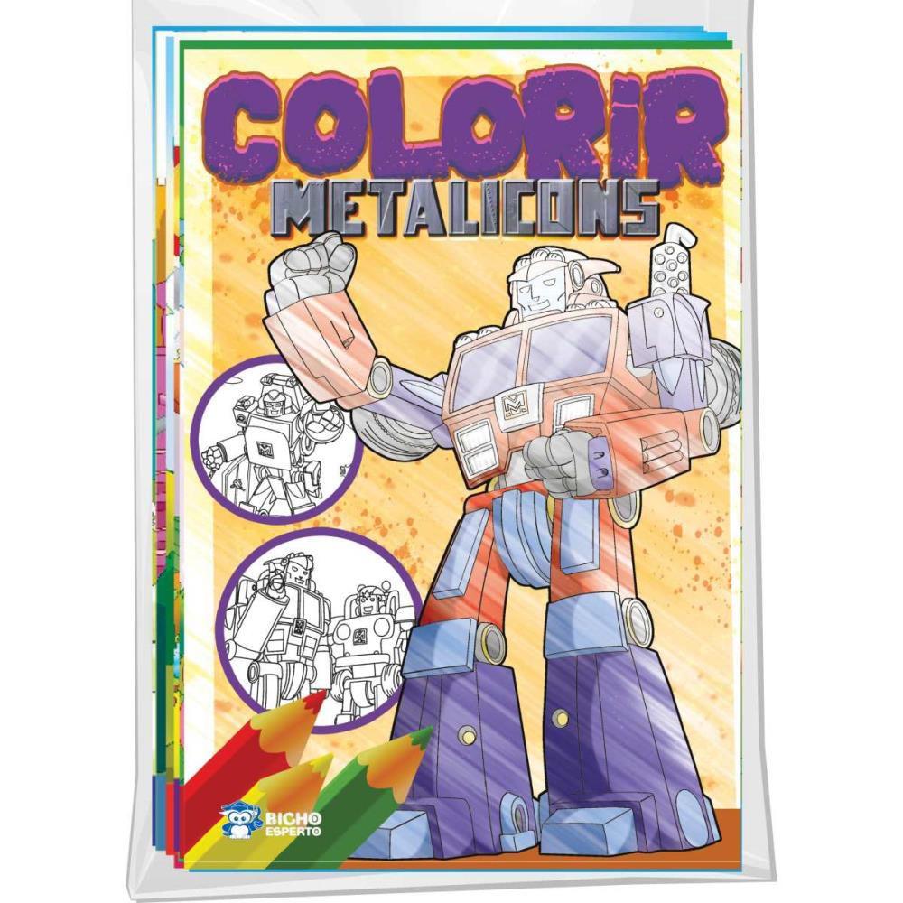 Livro Infantil Colorir Diversos Temas - Bicho Esperto - Livros de ...