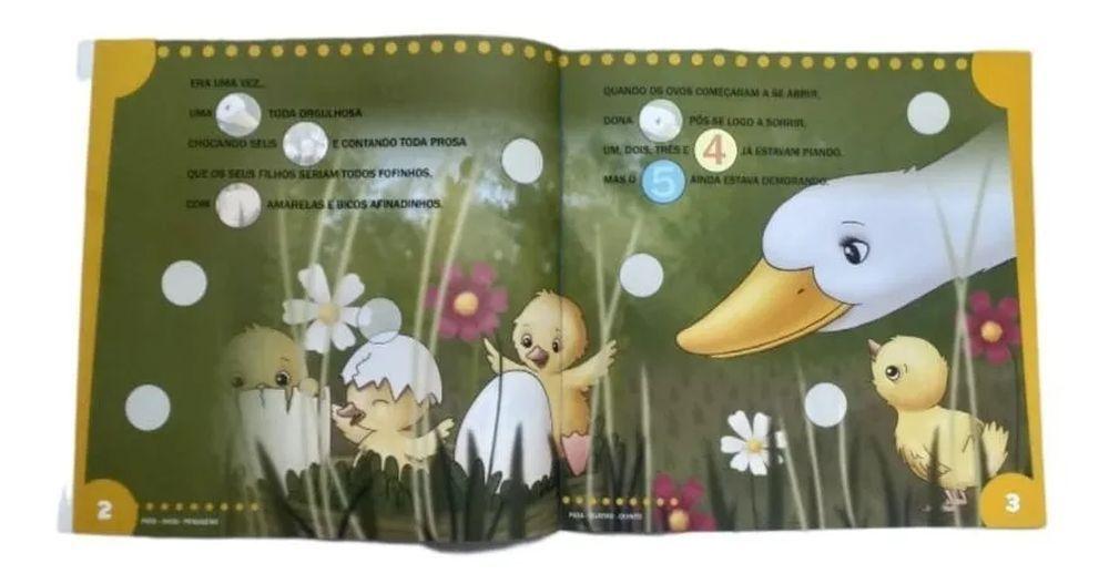 Livro infantil leia e brinque com adesivos patinho feio - Livros de Literatura Infantil ...