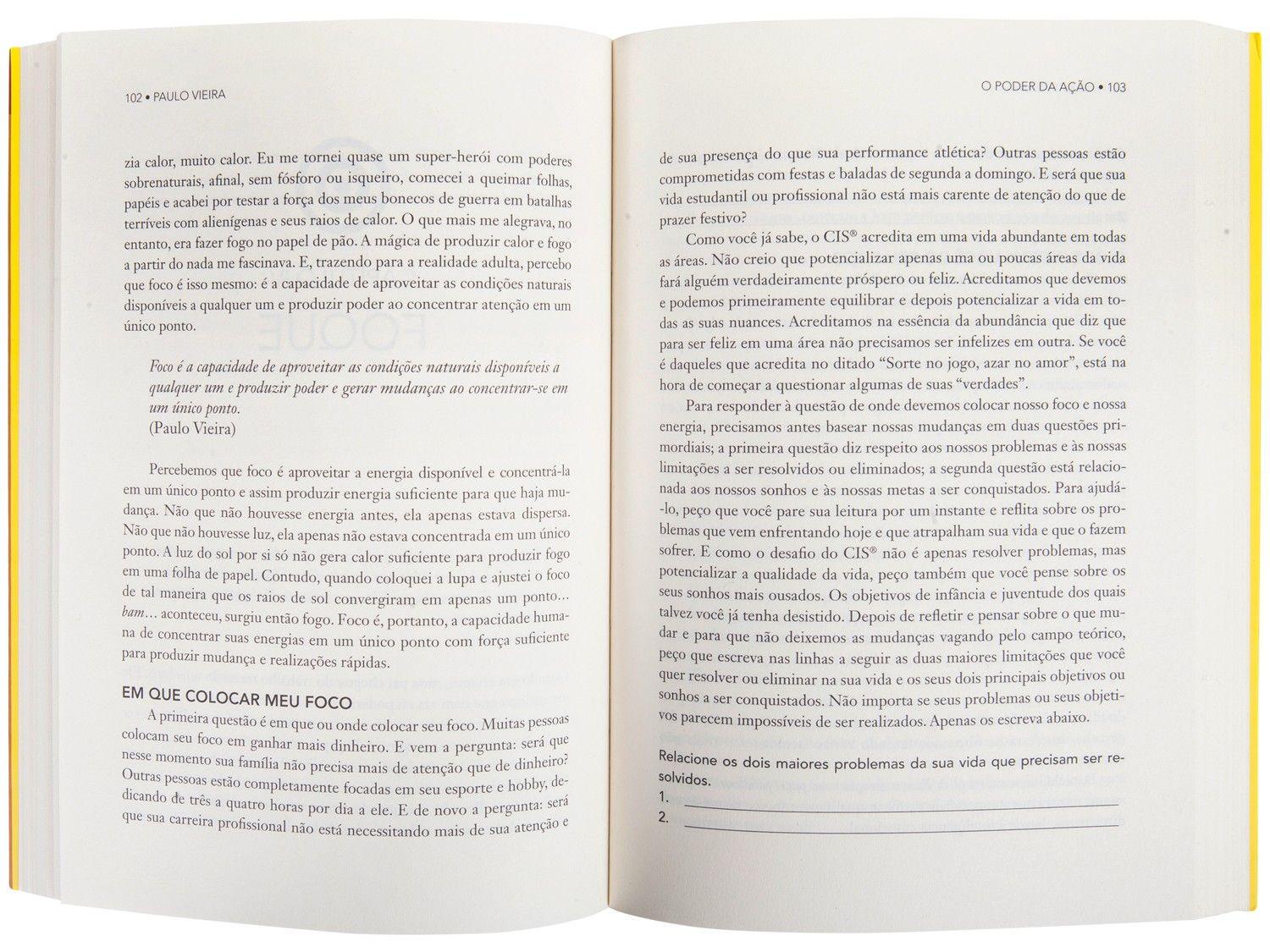 Livro O Poder da Ação Paulo Vieira