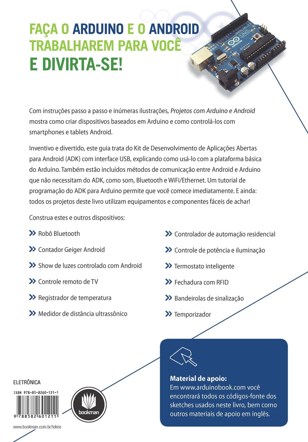 Livro - Projetos com Arduino e Android - Livros de Engenharia ...