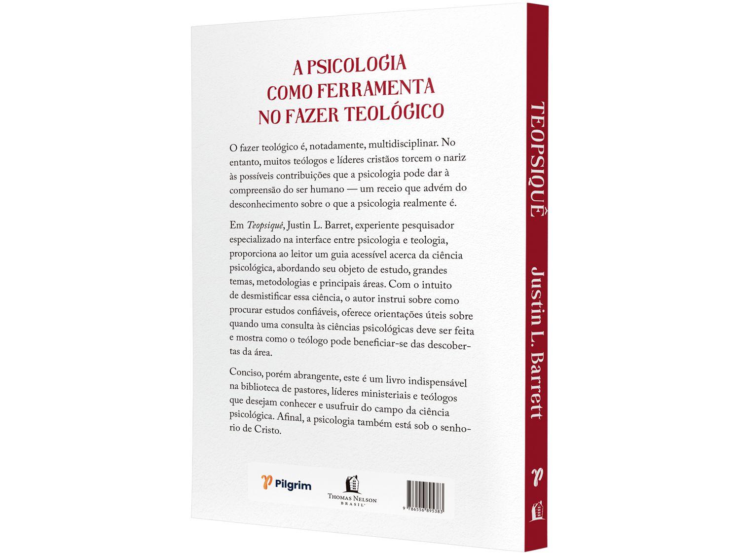 Livro Teopsiquê Uma introdução científica à psicologia para teólogos ...