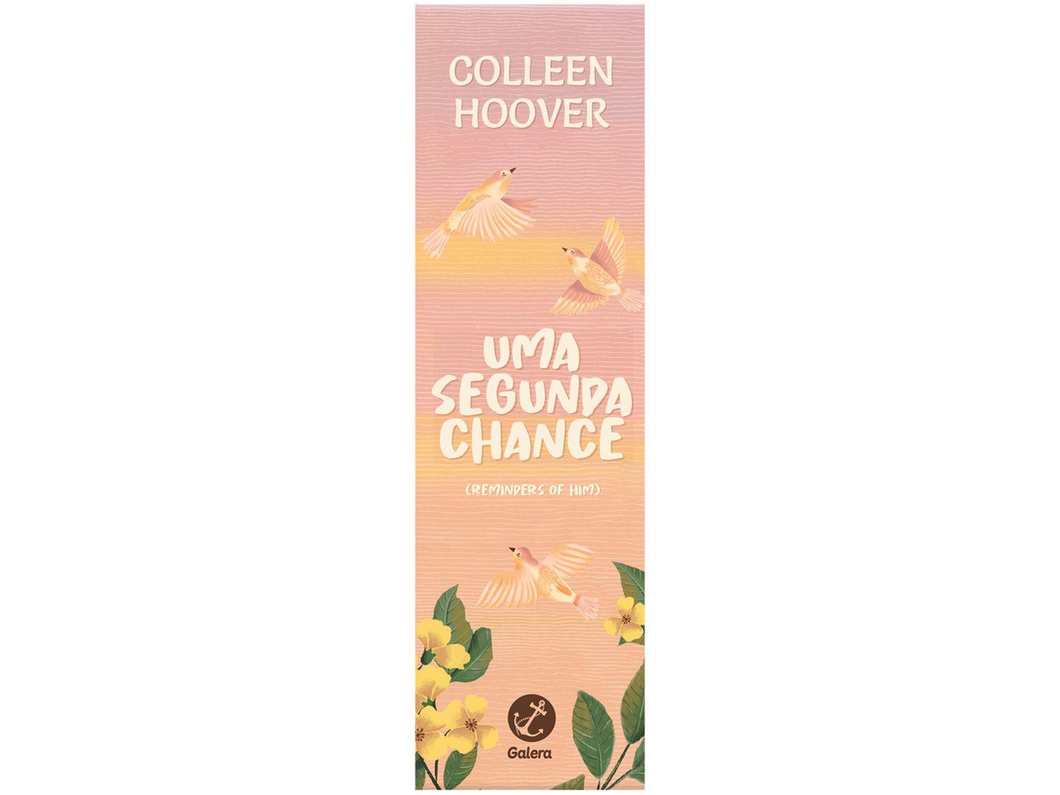 Livro Uma Segunda Chance Colleen Hoover com Marcador