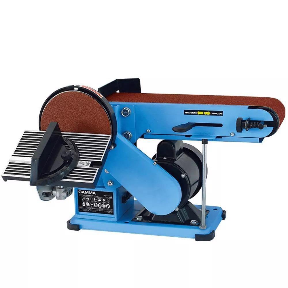 Lixadeira Combinada Bancada 375w Bivolt G686 Gamma - Lixadeira Manual ...