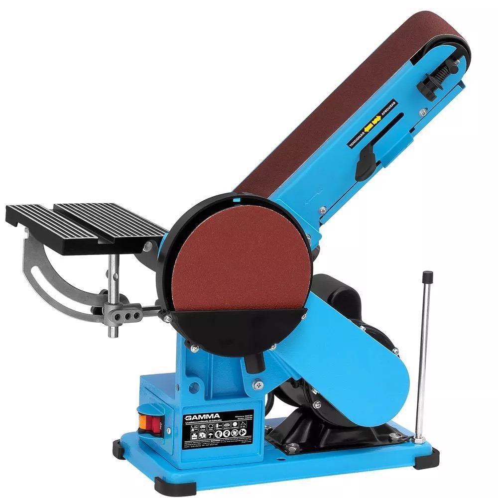 Lixadeira Combinada Bancada 375w Bivolt G686 Gamma - Lixadeira Manual ...