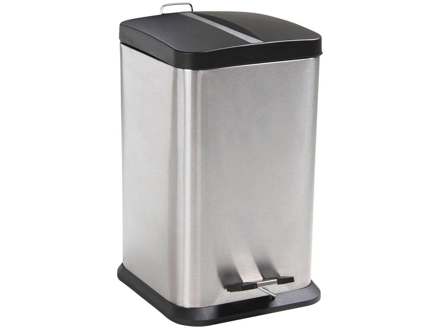 Lixeira Inox com Pedal com Tampa 12L - Mor Jaspe 8233 - Lixeira e Cesto ...