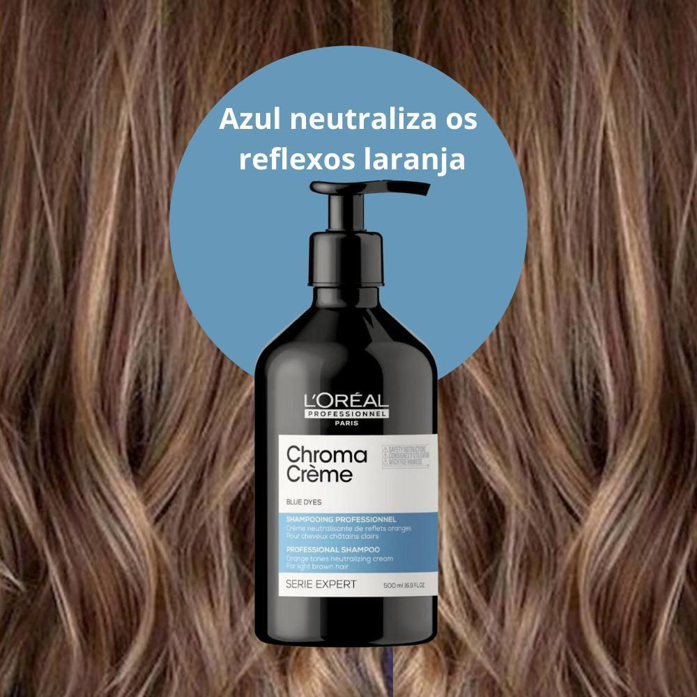 Loreal shampoo chroma ash blue dyes 500 ml - Shampoo - Magazine Luiza
