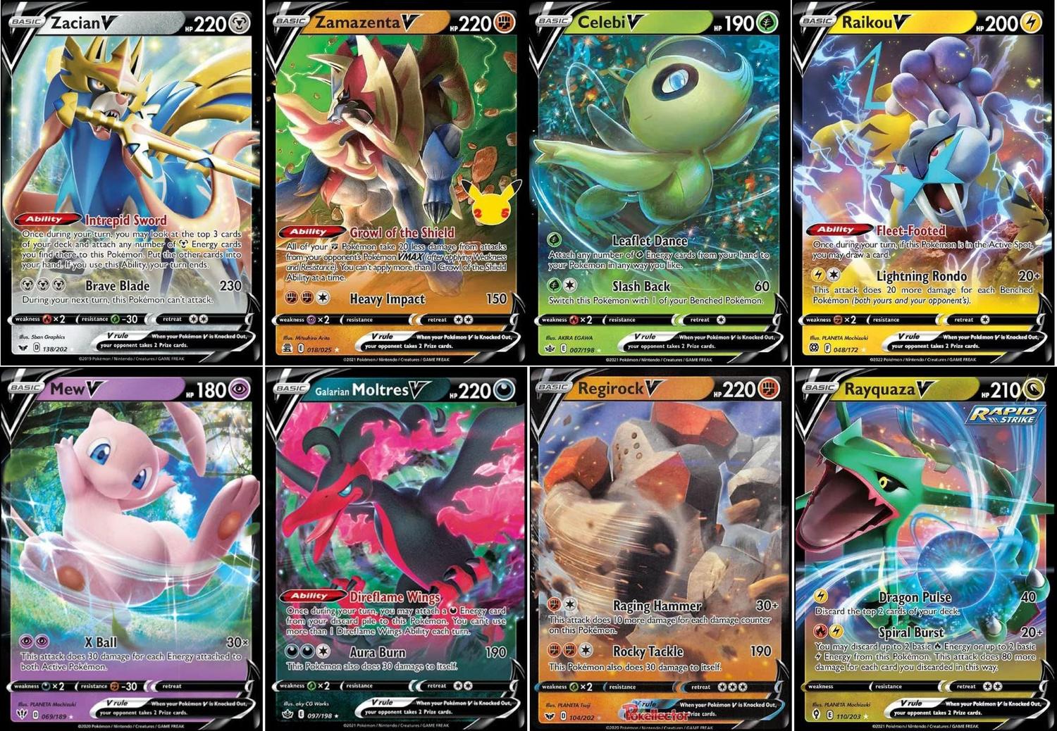 Cartas Pokemon Lendarias De Pokemon