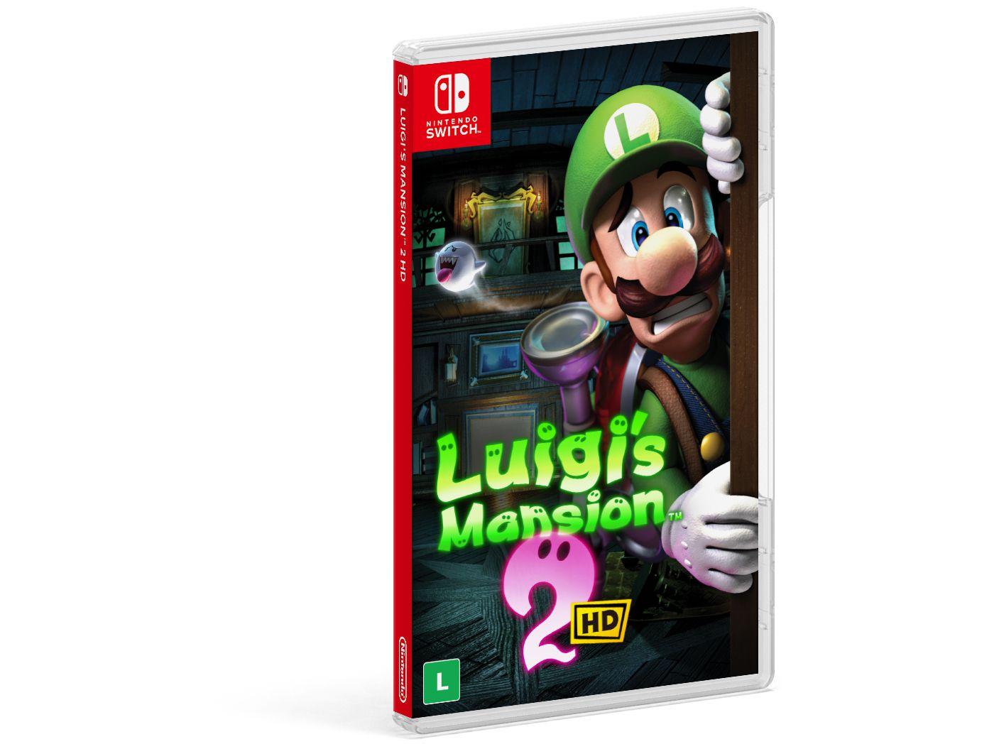Luigis Mansion 2 HD para Nintendo Switch Shopping Smiles