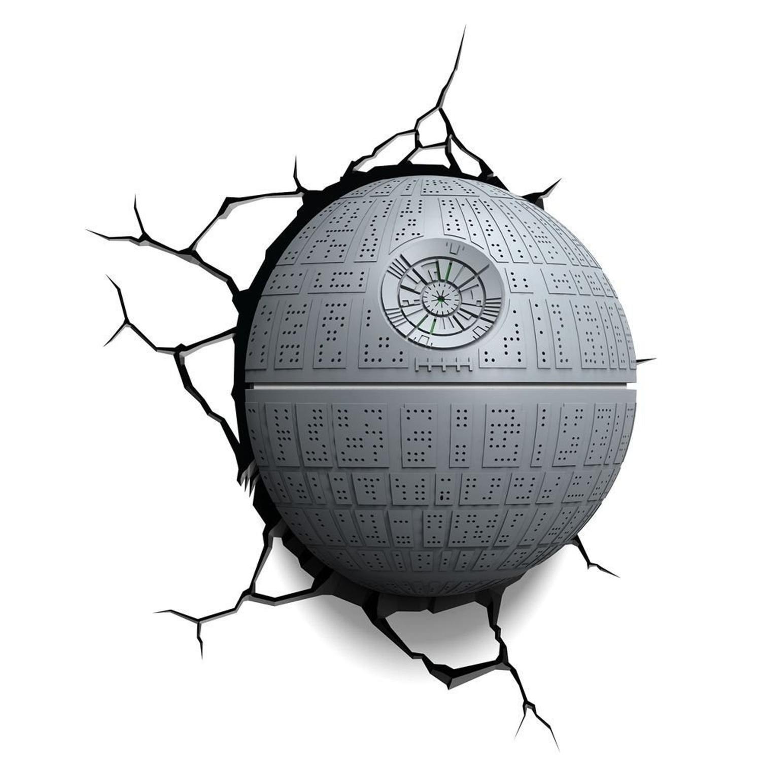 luminária 3D Star Wars - Death Star - 3D Light fx - Luminária ...