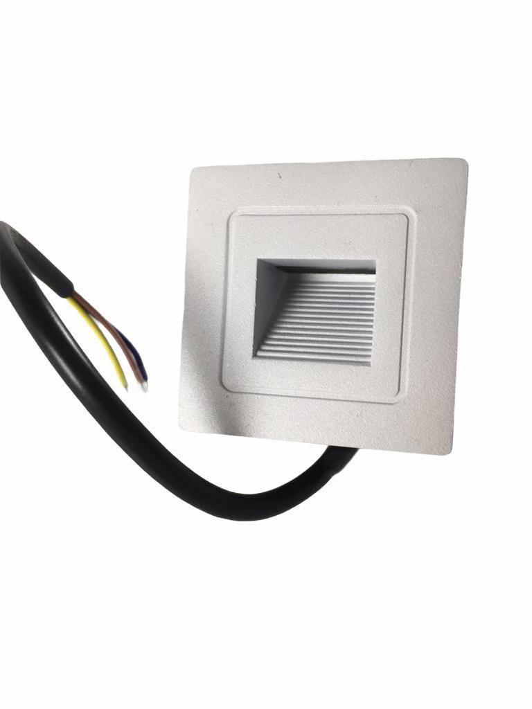 Luminária Balizador Led 5W Parede Escada Quente 2x2 - CBC - Luminária ...