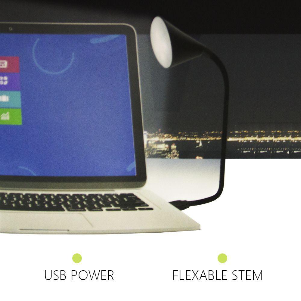 Luminária LED Flexível USB DESKTEK para Notebook - Luminária para ...
