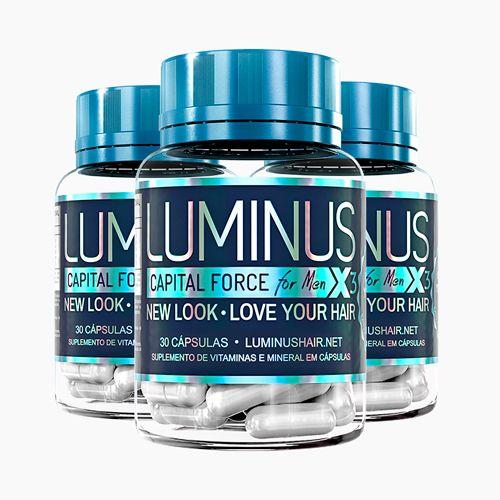Luminus Men - Tratamento 90 dias - Luminus hair - Nutricosméticos ...