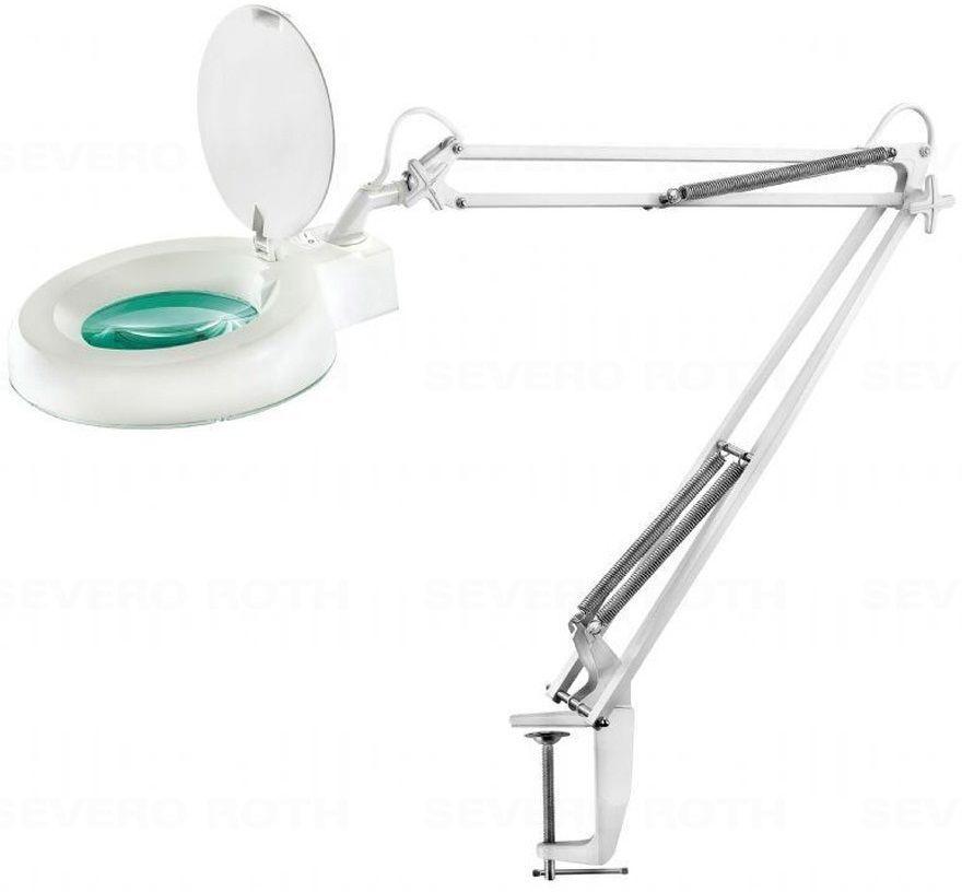 Lupa de Bancada Solver HL-500 com Iluminação LED 8X Bivolt - Lupa ...