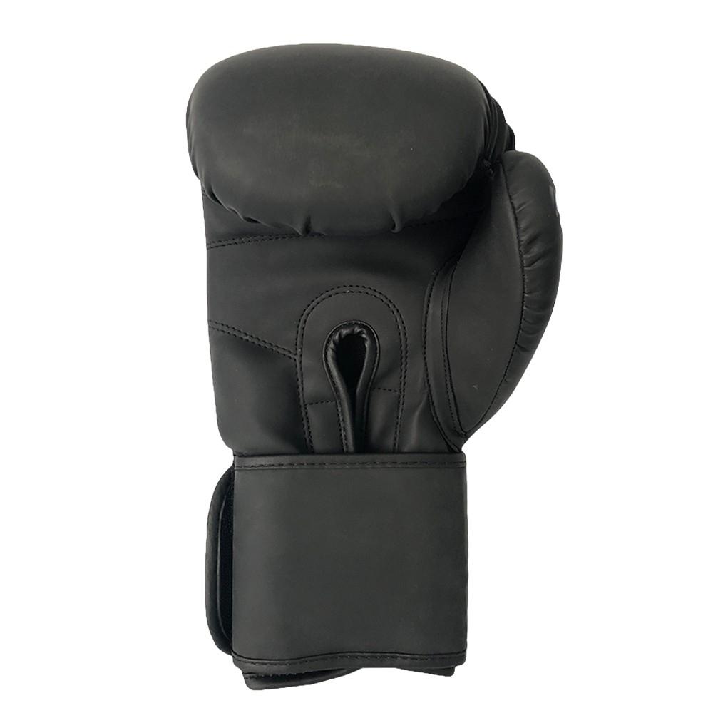 Luva de Boxe Premium Preto Fosco Iron Arm - Luva de Boxe / Muay Thai ...