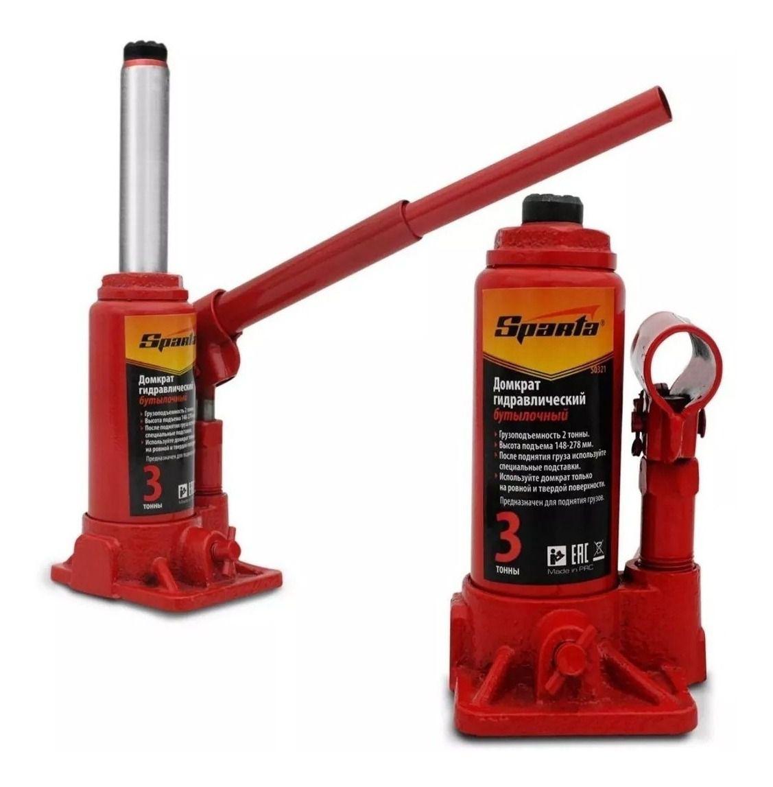 Macaco Hidráulico 3 Toneladas Tipo Garrafa Sparta - Macaco Hidráulico ...