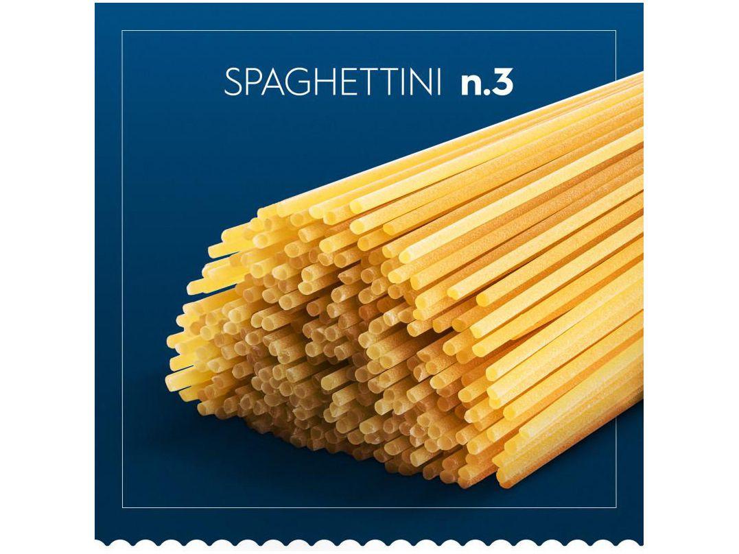 Macarrão Spaghettini Grano Duro Barilla Seco n.3 500g