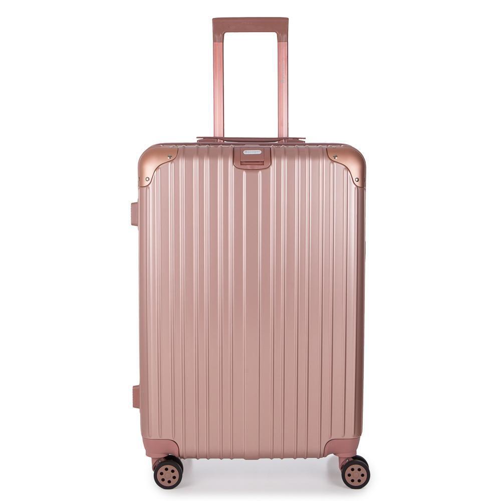 Mala de Viagem Media em POLICARBONATO GoSuper Suíça Rodas Duplas Giro ...