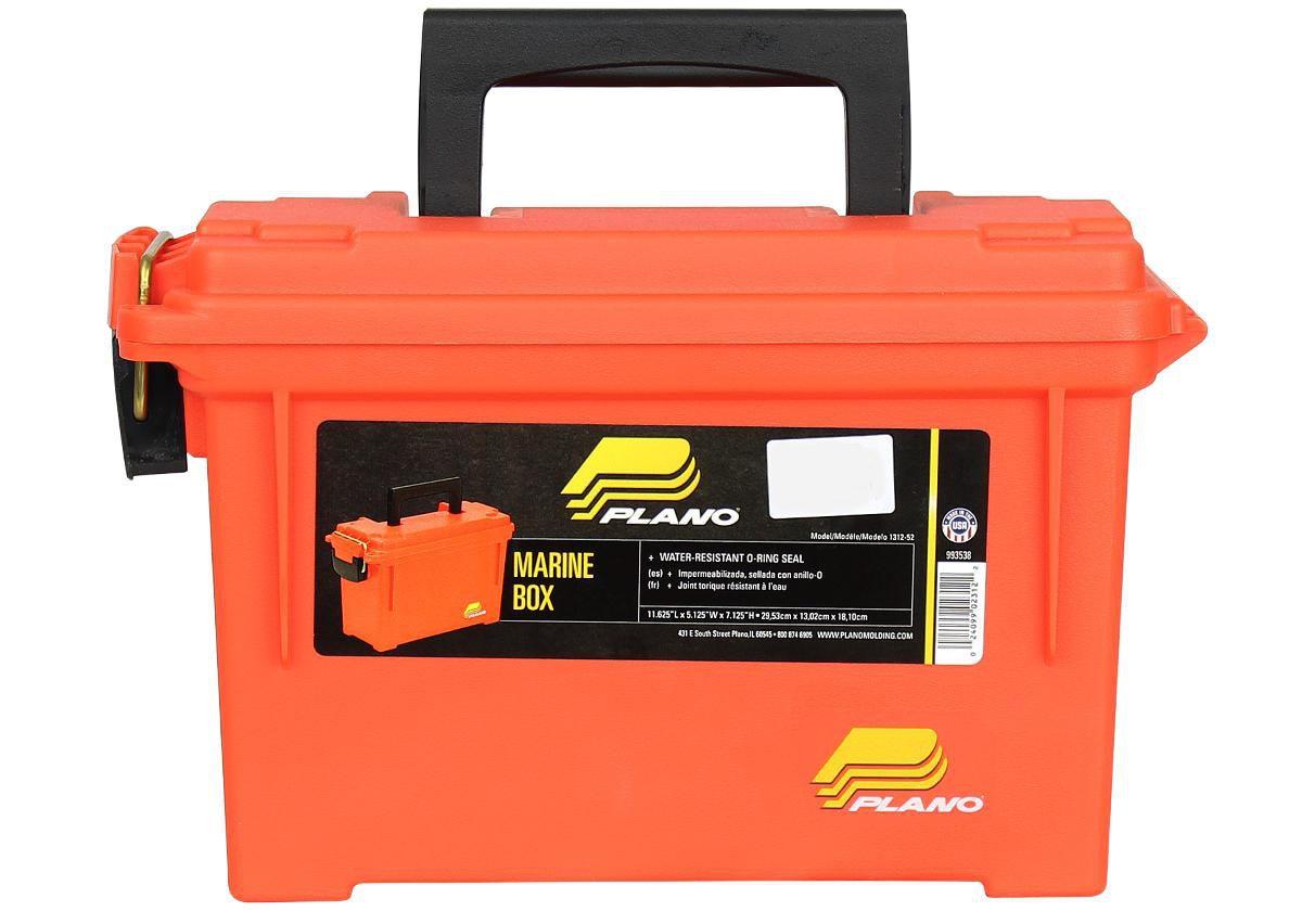 Maleta Plano Marine Box 1312-52 Laranja - Maleta para Ferramentas ...