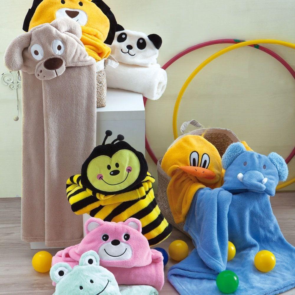 Manta Baby com Capuz de Bichinho - Jolitex - Manta para Bebê - Magazine ...