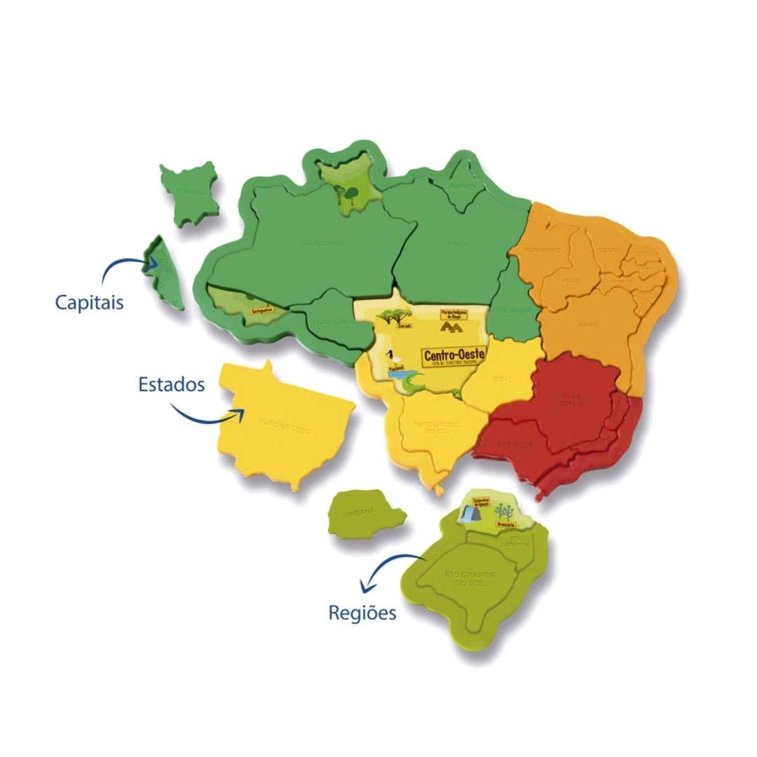 Mapa Interativo Do Brasil