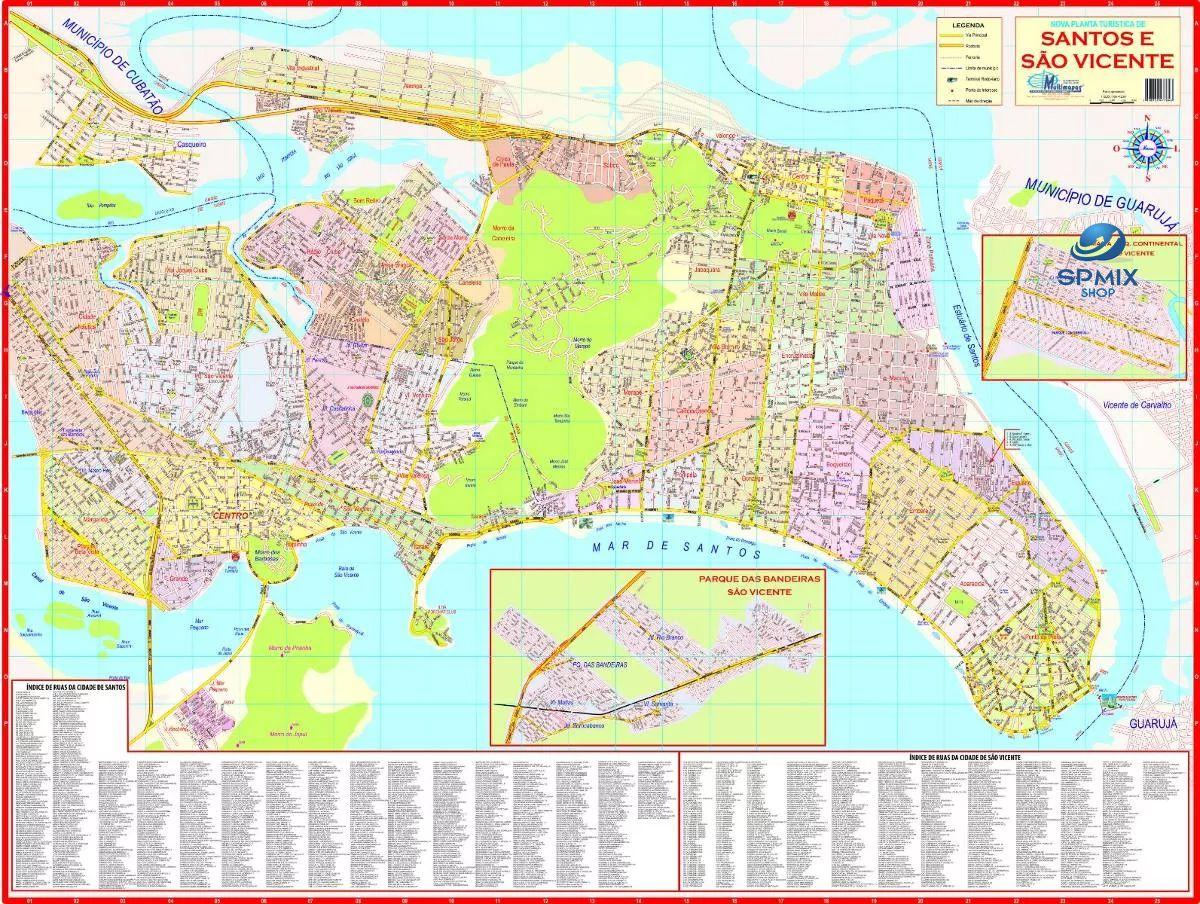 Mapa Gigante Cidade Do