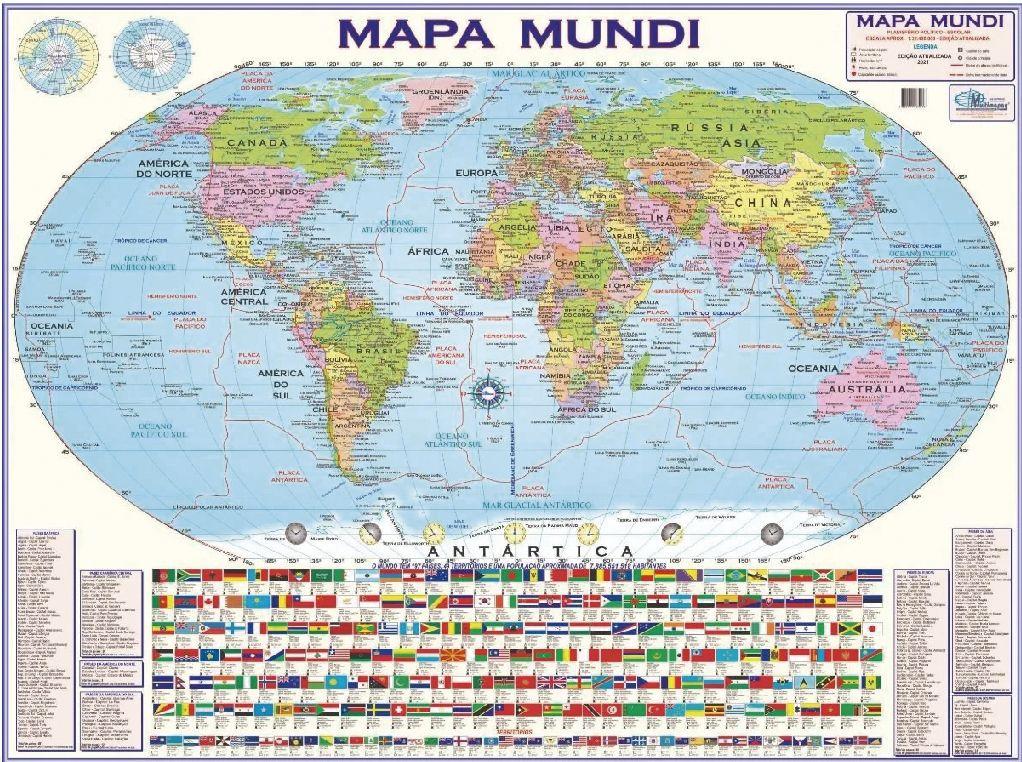Planisferio Mapa Del Mundo Mapa Politico Del Mundo Mapas Del Mundo
