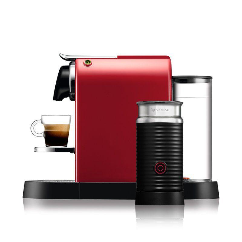 Máquina de Café Nespresso Citiz C113 Vermelho Cereja com Aeroccino 3 ...
