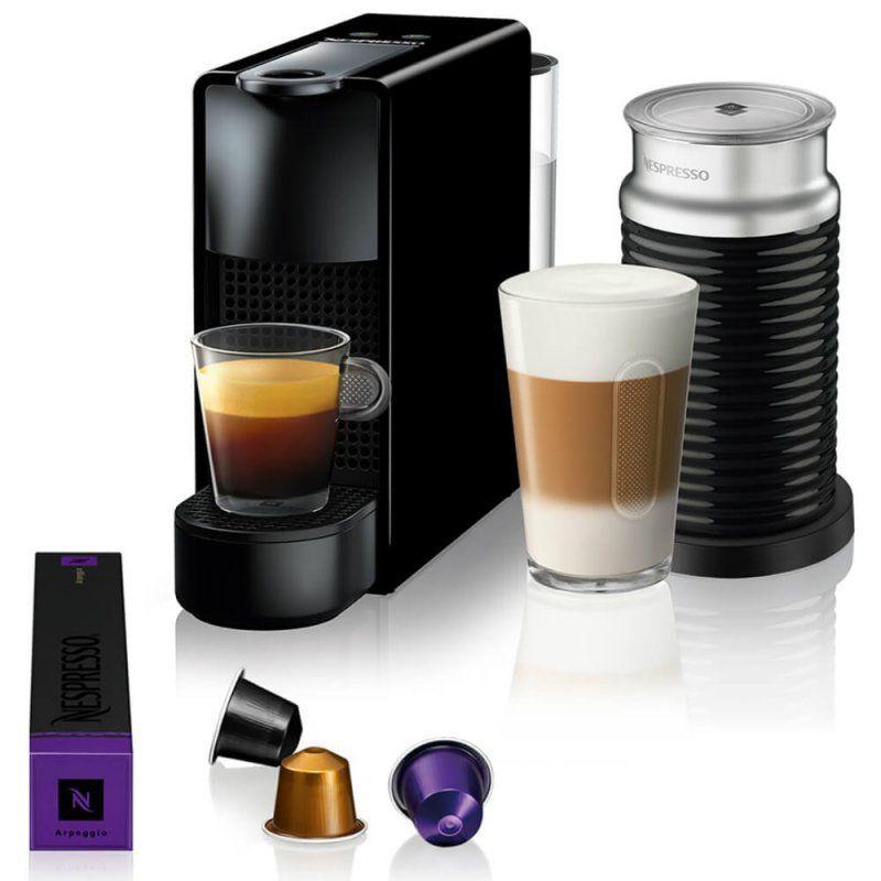 Máquina de Café Nespresso Essenza Mini C30 Preta com Aeroccino 3 220V ...