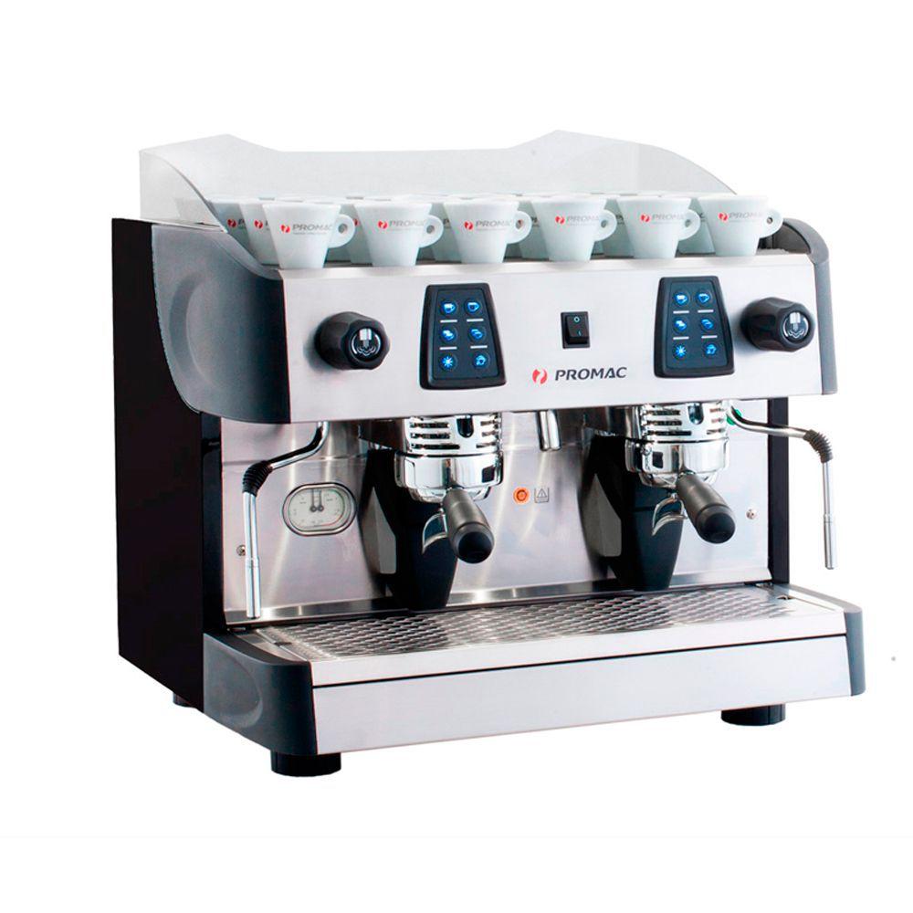 Máquina de Café Profissional Automática COMPACT ME - PROMAC - 02 Grupos 220 v - Cafeteira ...