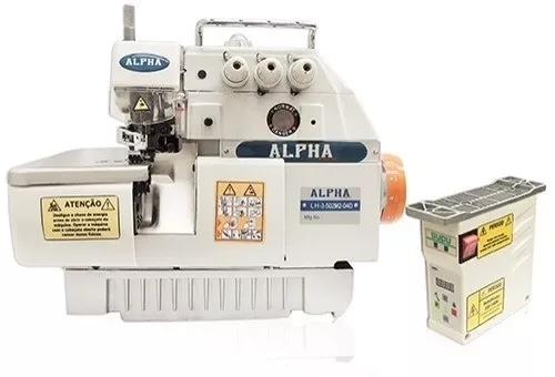 Maquina de Costura Overlock Ponto Cadeia c/ Direct Drive, 1 Agulha, 3 Fios, 6000rpm, LH3504D ...