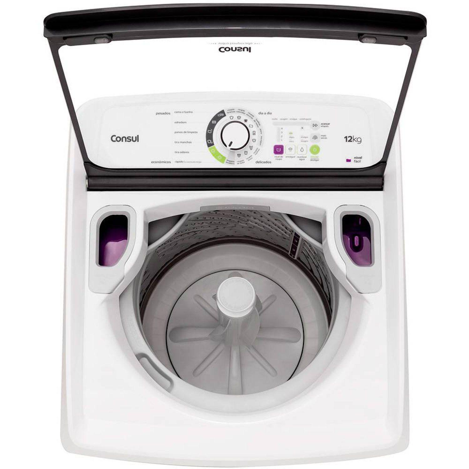 Máquina de Lavar Roupas Consul 12kg 220V Branco - Máquina de Lavar ...