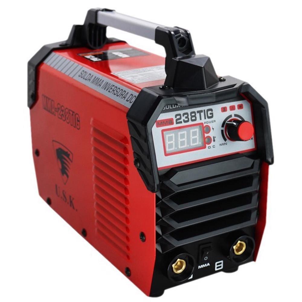 Máquina De Solda Tig Inversora mma 238 220v c Mascara Automatica e ...