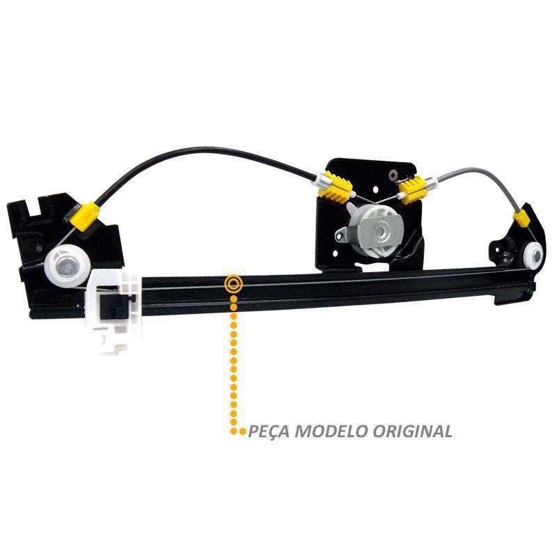 Maquina De Vidro Elétrico Citroen C3 2003 a 2008 Dianteiro LD ...