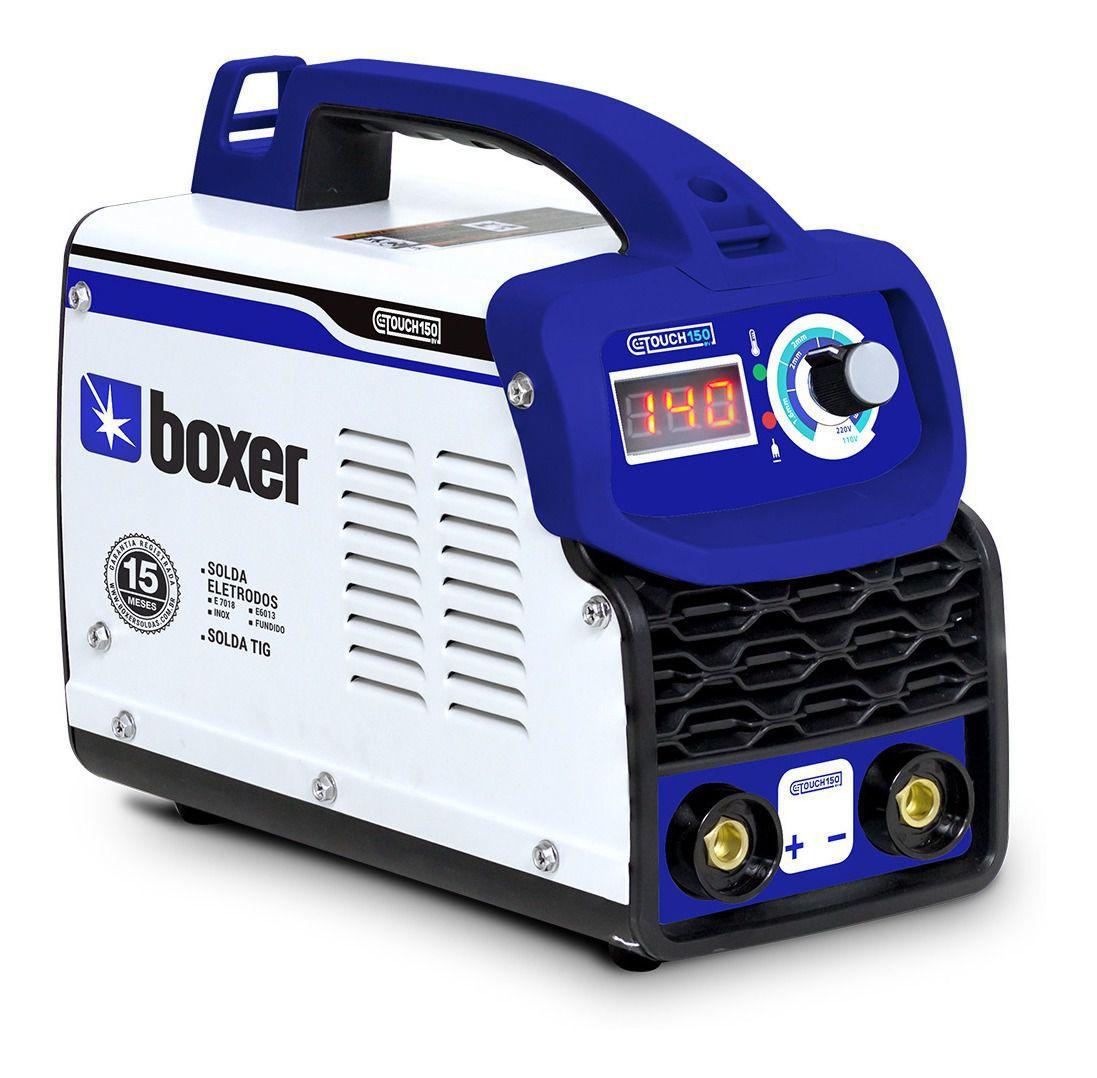 Máquina Inversora De Solda 140 Amperes Touch150 Boxer Bivolt - Máquina ...