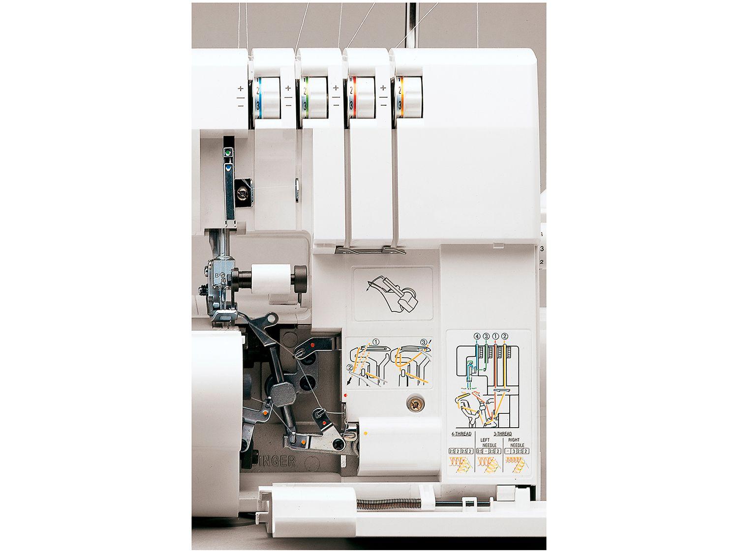 Máquina Overlock Singer 14SH754 - Portátil - Máquinas de Costura ...