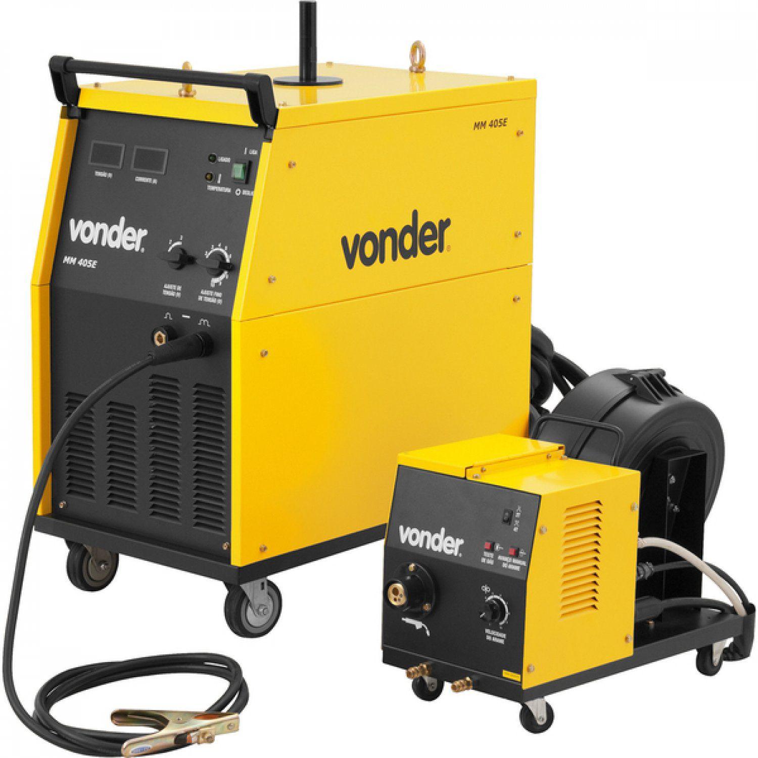 Máquina para solda MIG/MAG com cabeçote externo MM 405 E trifásica ...