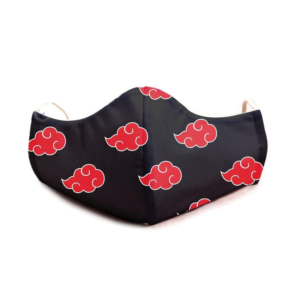 Mascara Akatsuki Naruto Tecido Proteção Lavável - Minha Loja Geek ...
