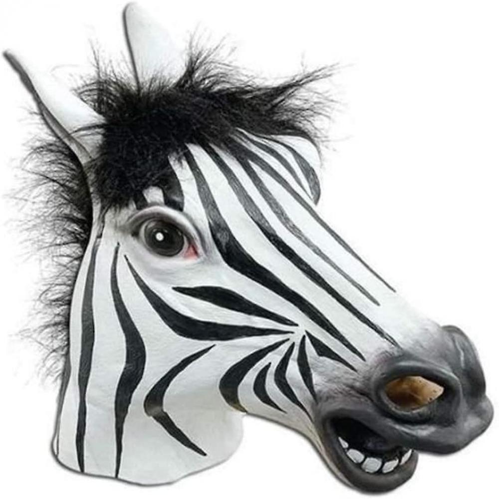 Mascara De Cabeca De Zebra