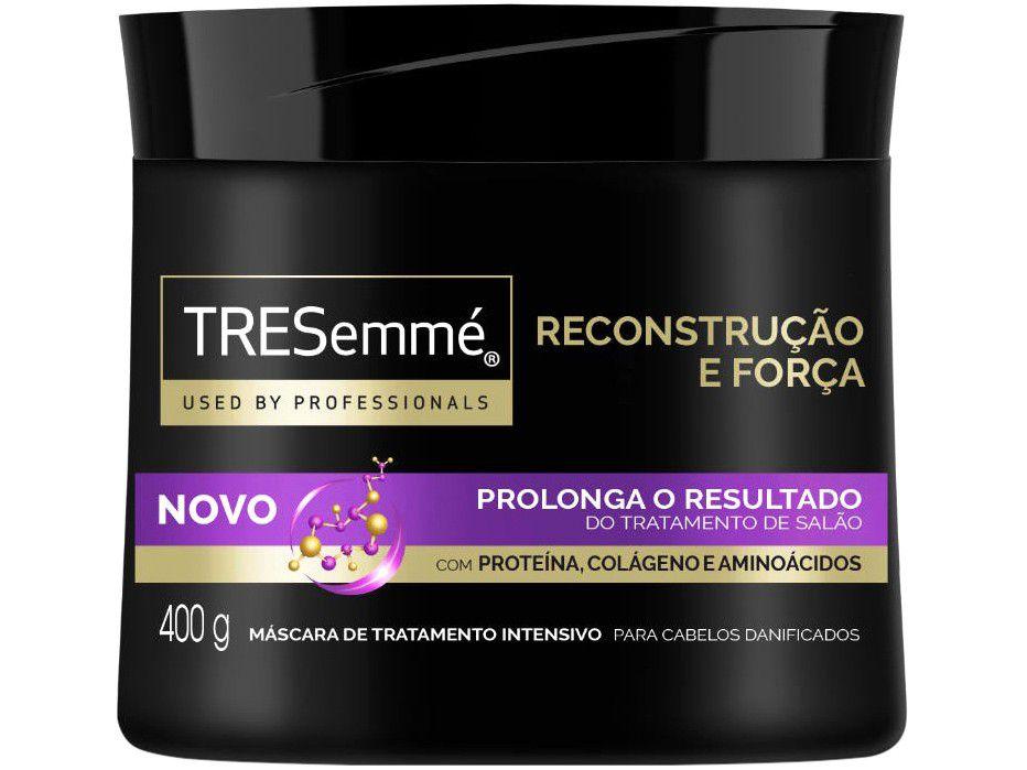 Máscara para Cabelo TRESemmé - Reconstrução e Força 400g - Cuidados com ...