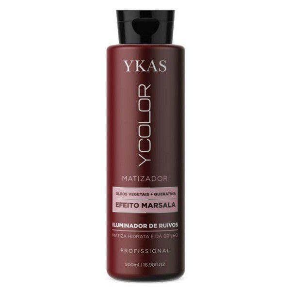 Matizador Efeito Marsala Ykas 500ml - Matizador - Magazine Luiza
