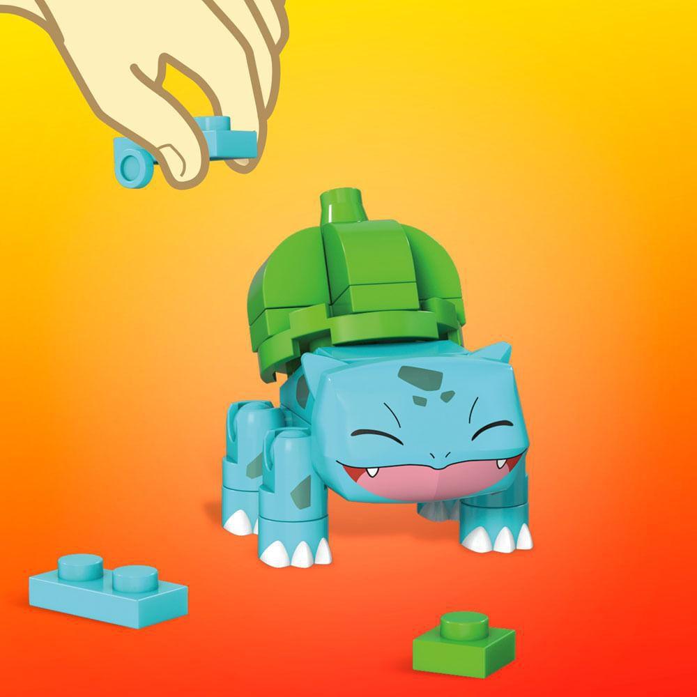 Mega Construx Pokémon Bulbasaur - Mattel - Brinquedos de Montar e ...