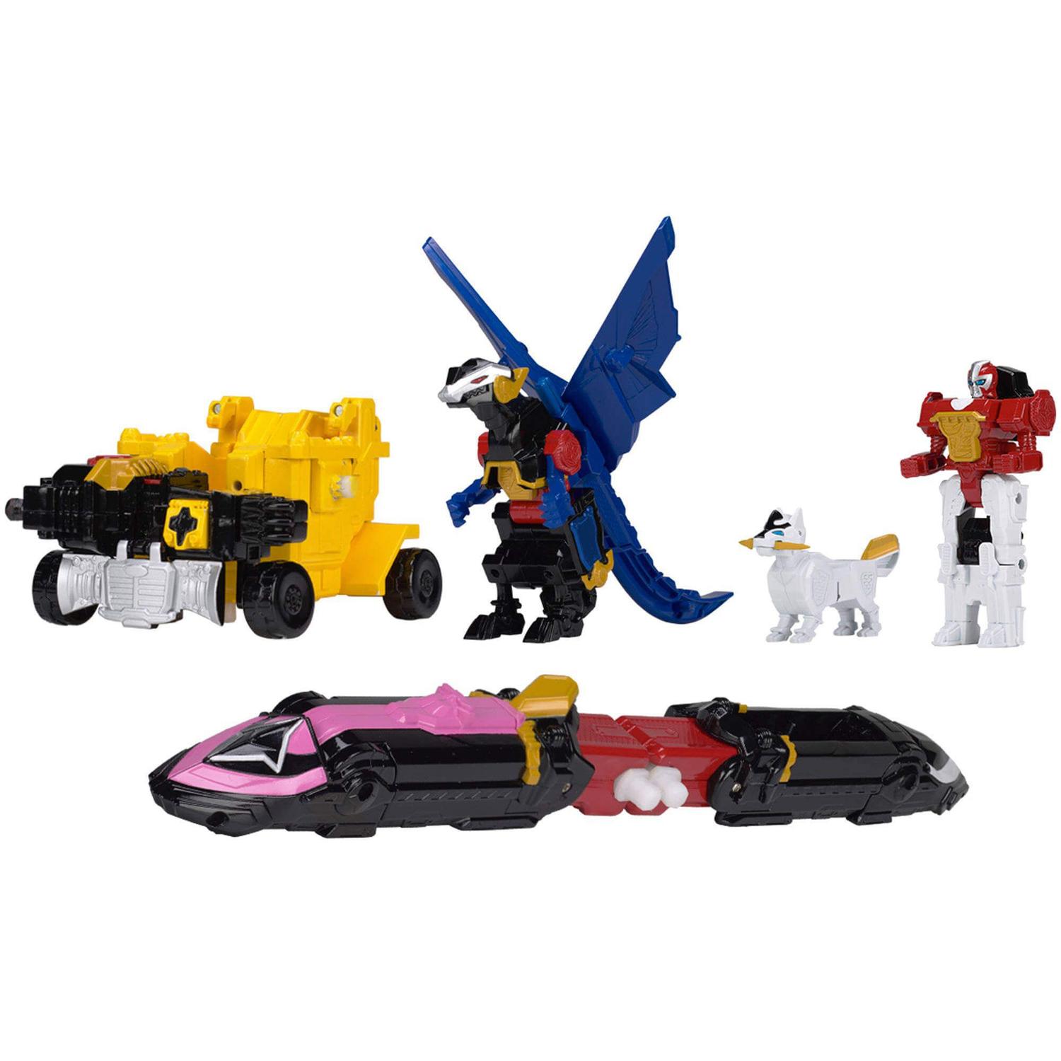 Megazord DX 5 Zords Power Rangers Ninja Steel Bandai 43596 SUNNY 1826 ...