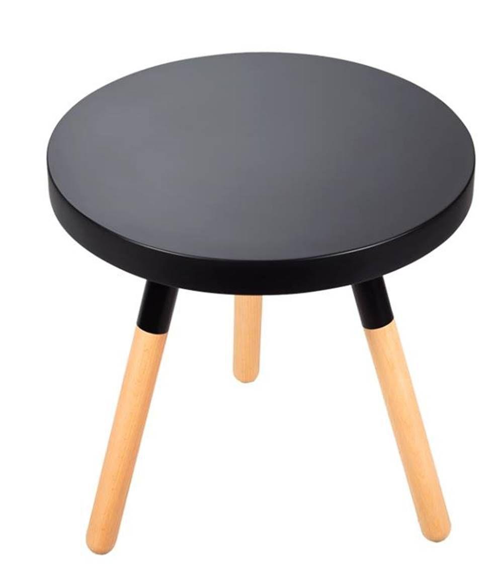 Mesa Centro Palermo MDF Preta Pernas Faia - 29738 - Sun House - Mesa de ...