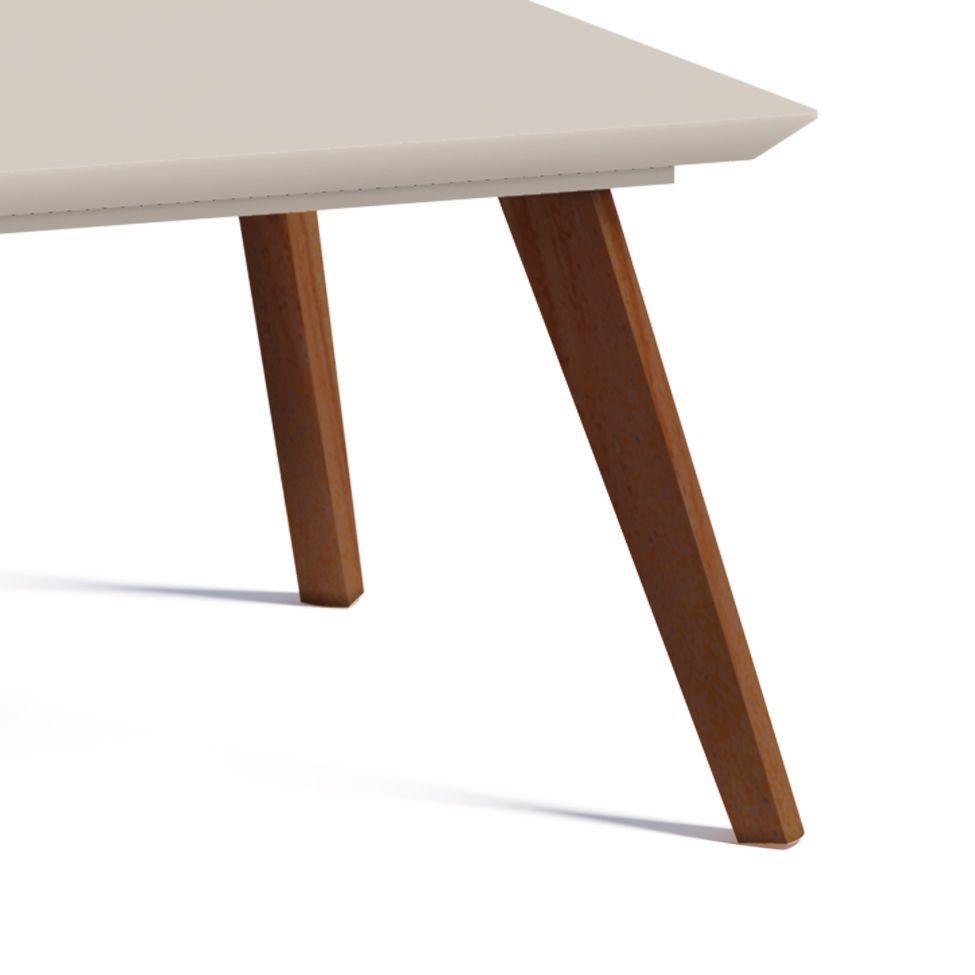 Mesa de Centro Classic Retangular Off White - Imcal - Mesa de Centro - Magazine Luiza