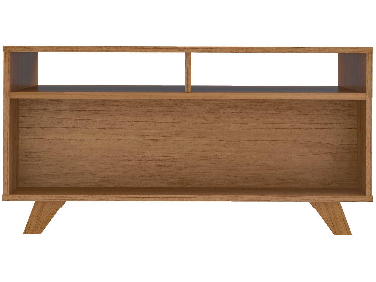 Mesa de Centro de MDF 2 Gavetas Trama Artely