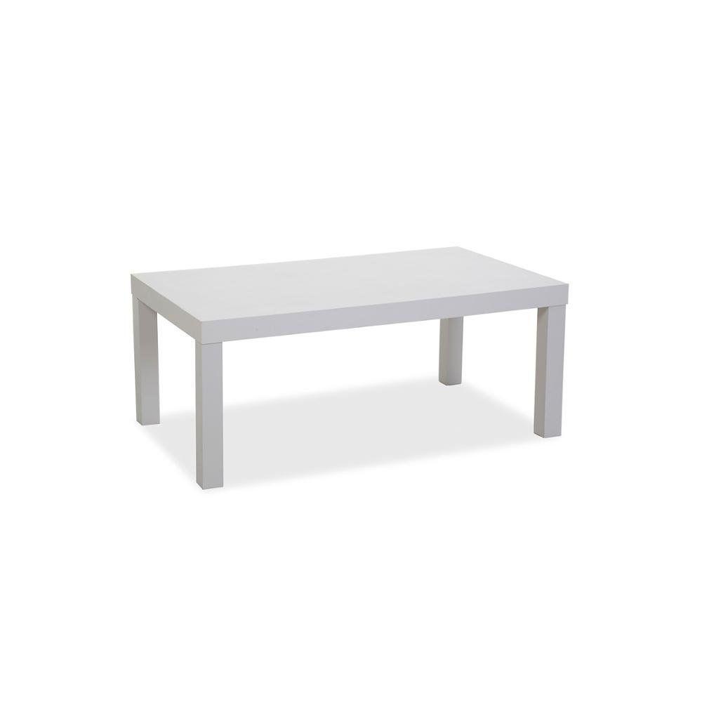 Mesa de Centro Retangular em Mdf Fly 90x50cm Branca - Casa Etna - Mesa ...