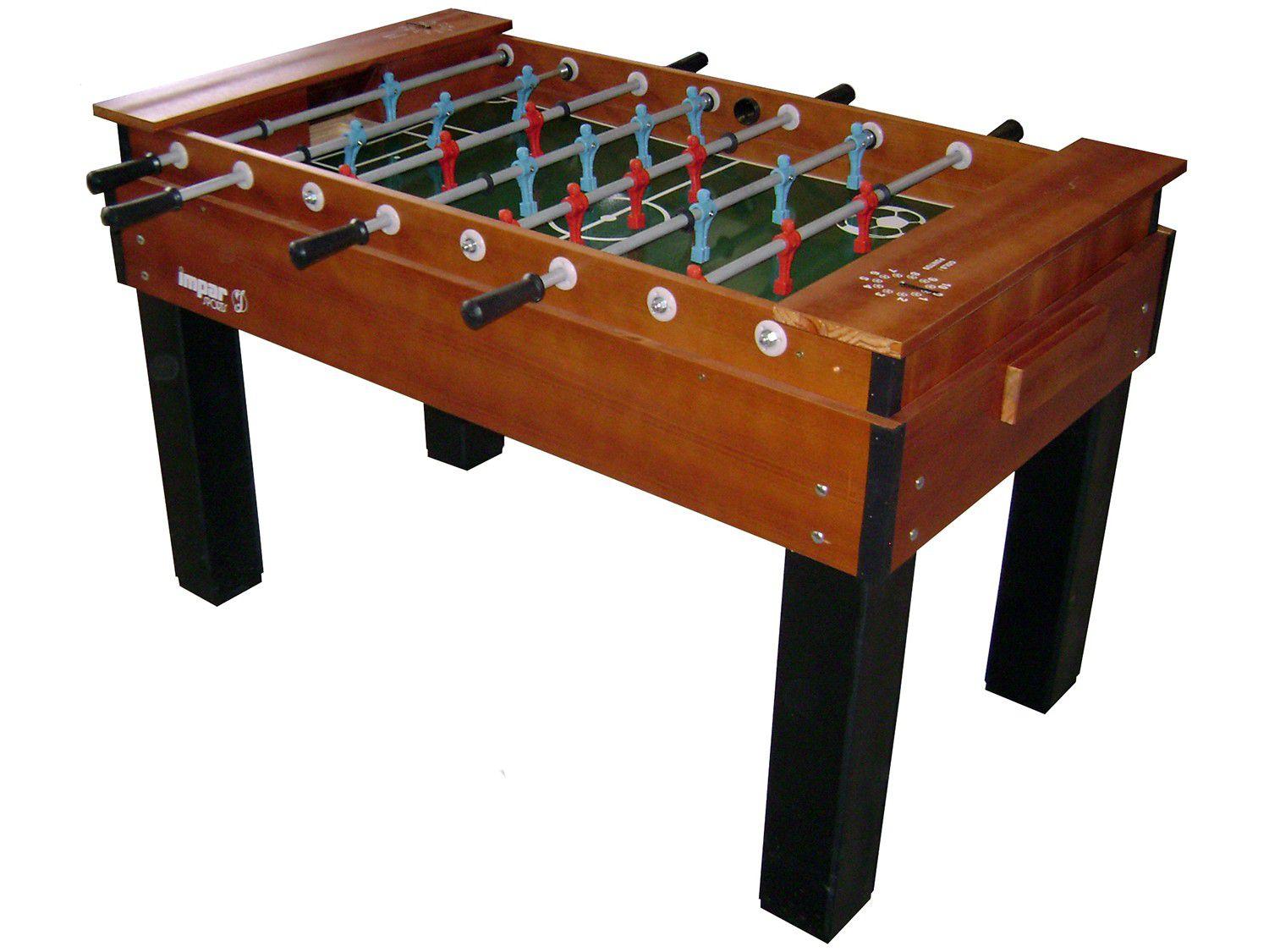 Mesa de Pebolim Ímpar Sports Oficial Residencial - 336 com 3 Bolinhas ...