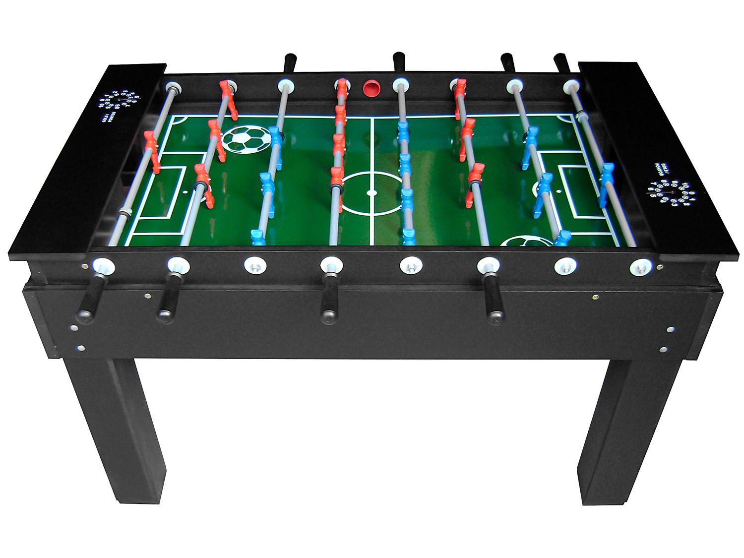 Mesa de Pebolim Ímpar Sports Oficial Residencial - Black 339 com 3 ...