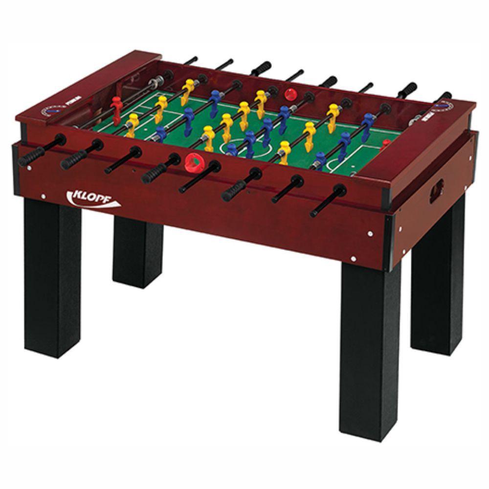 Mesa de Pebolim Totó Klopf 1052 Luxo Passante Bonecos de Plástico ...